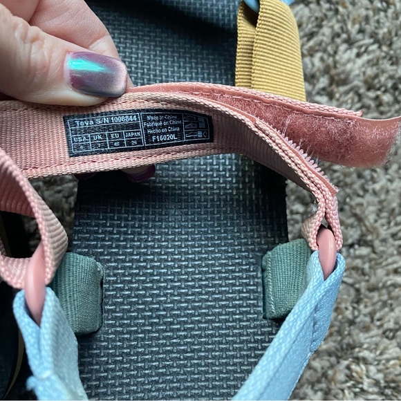 Teva | Shoes | Teva Flatform Universal Adjustable Platform Sandal Rose ...